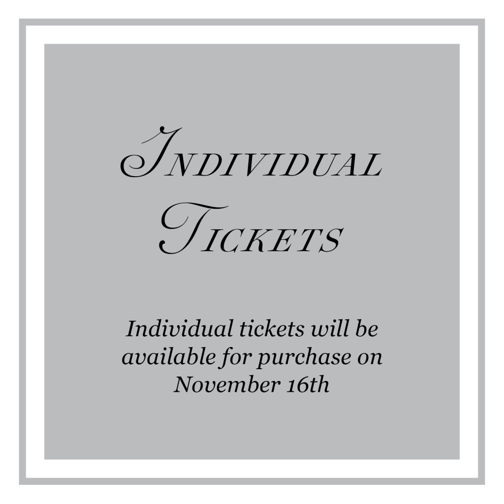 Individual Tickets (coming soon) Button - Project Homeless Connect