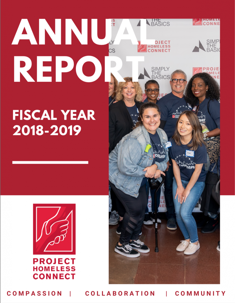 Annual Impact Report 201819 - Project Homeless Connect