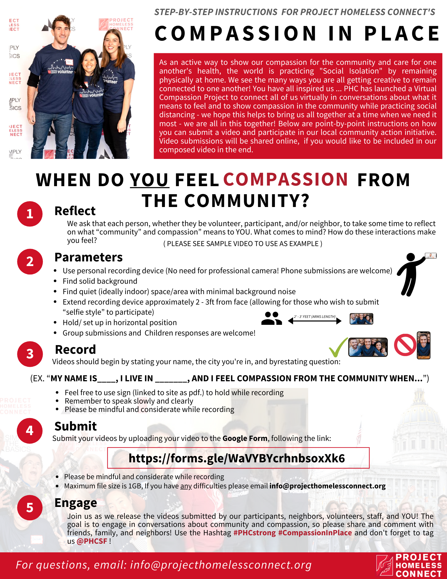 When Do YOU Feel Compassion From The Community? - Project Homeless Connect