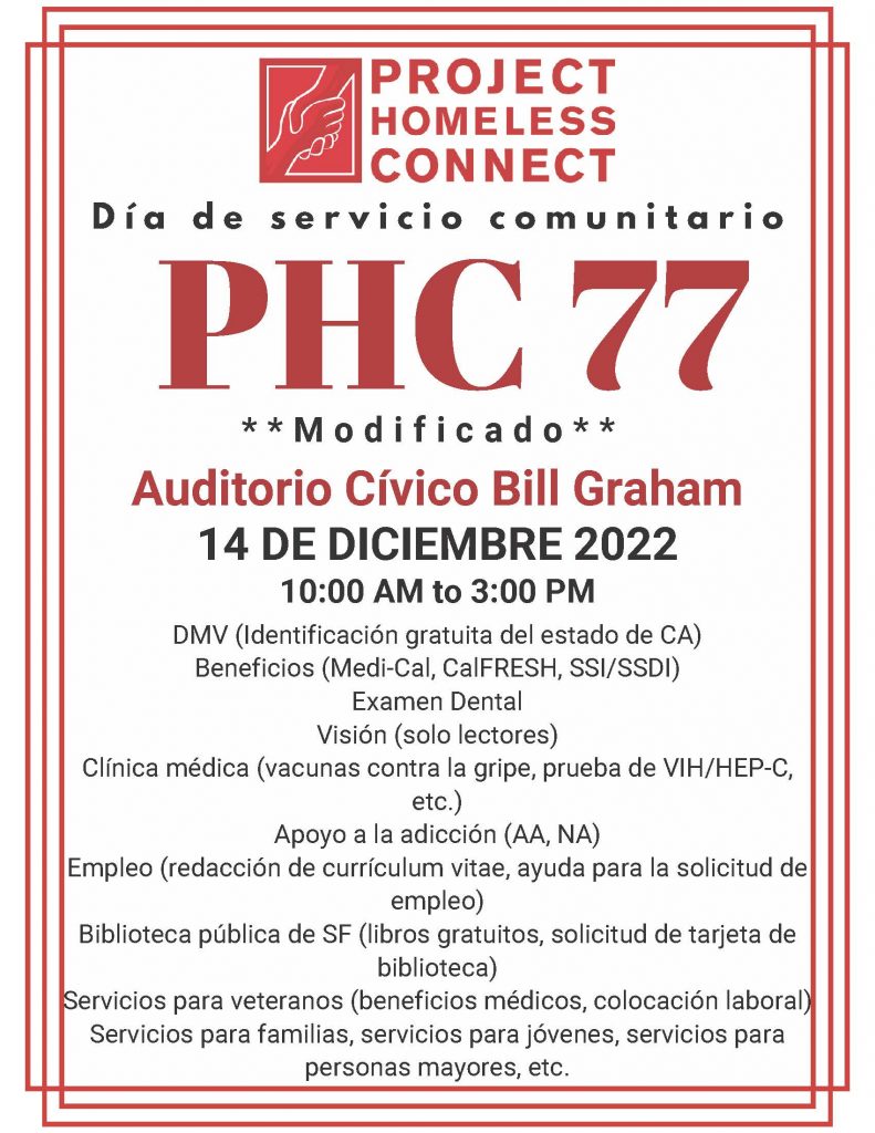 Home - Project Homeless Connect